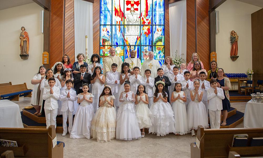 First Holy Communion at St. Peter the Apostle | One Voice Magazine
