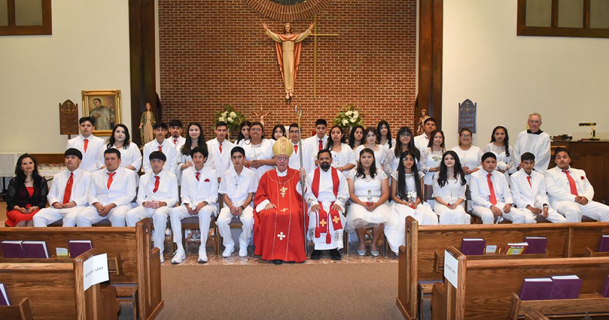 Confirmation at St. Aloysius | One Voice Magazine