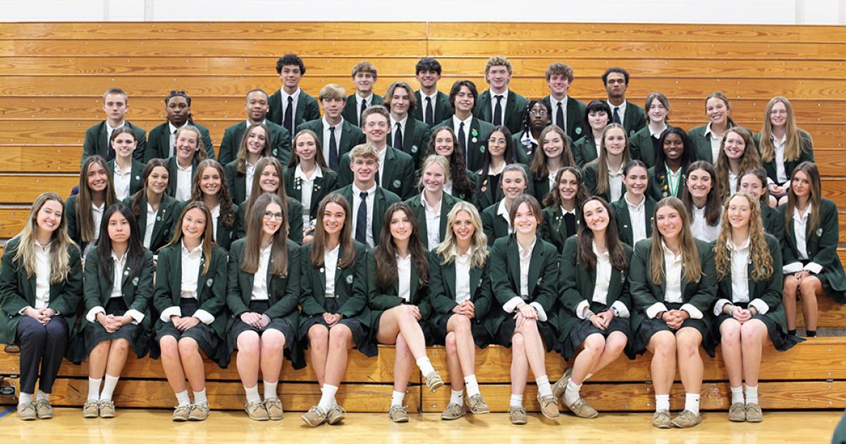 National Honor Society induction | One Voice Magazine