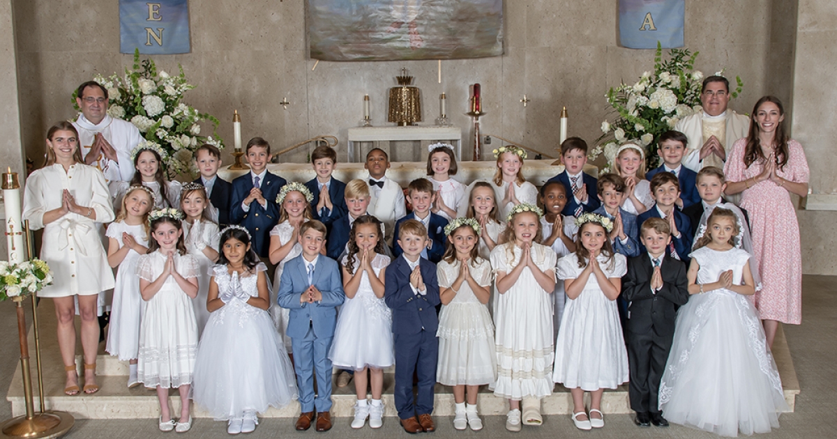 First Communion (OLS School) – Our Lady of Sorrows, Homewood | One ...