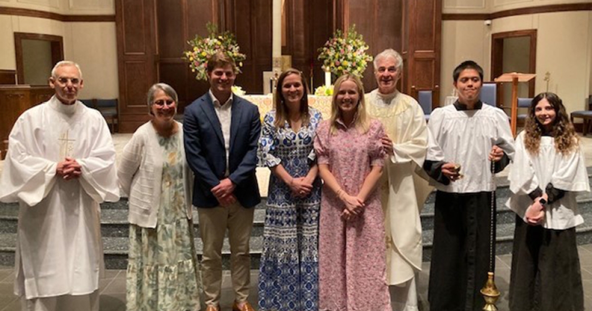 Local church celebrates reception of catechumen | One Voice Magazine