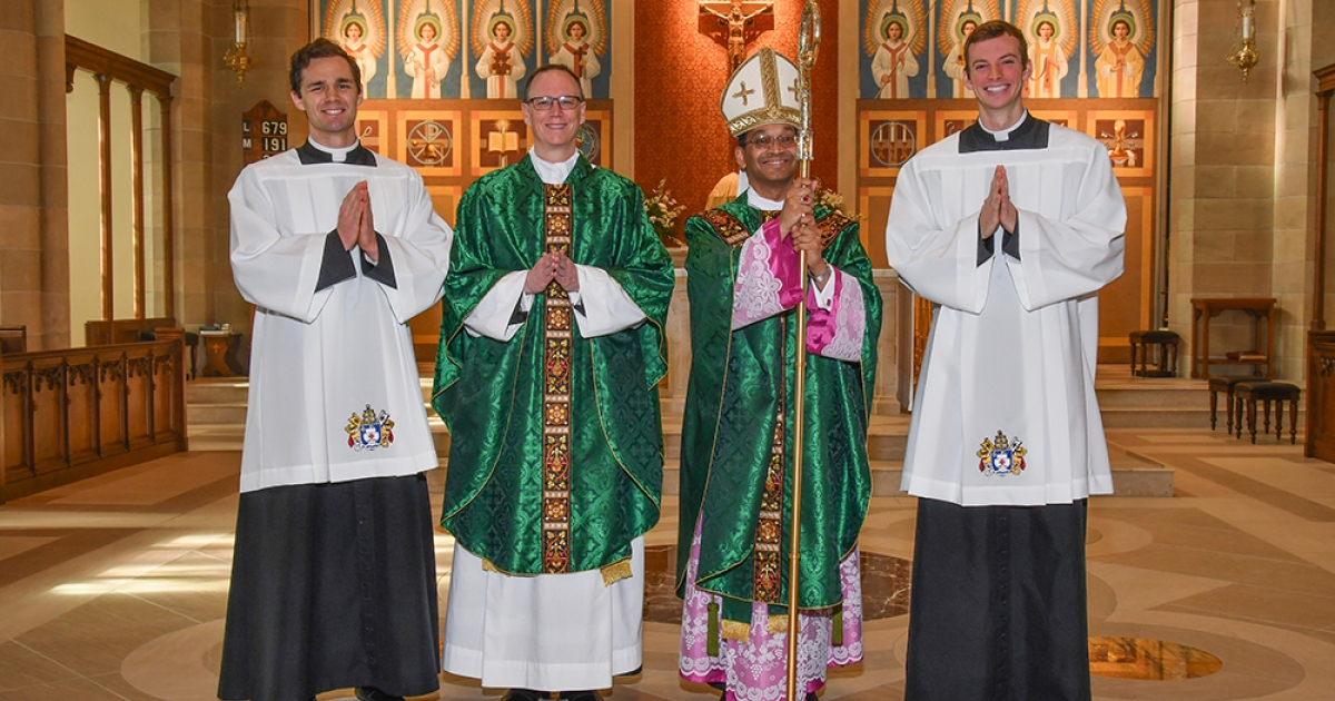 Seminarians instituted as acolytes | One Voice Magazine